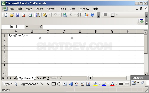 How To Use PHP Draw Line In Excel Excel Application ShotDev Com